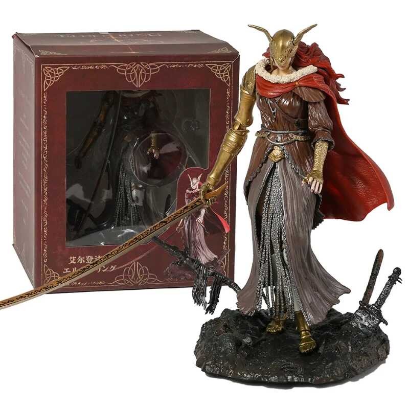 Ring Elden Malenia Blade Of Miquella Figure Valkyrie Action Fig Statue ...