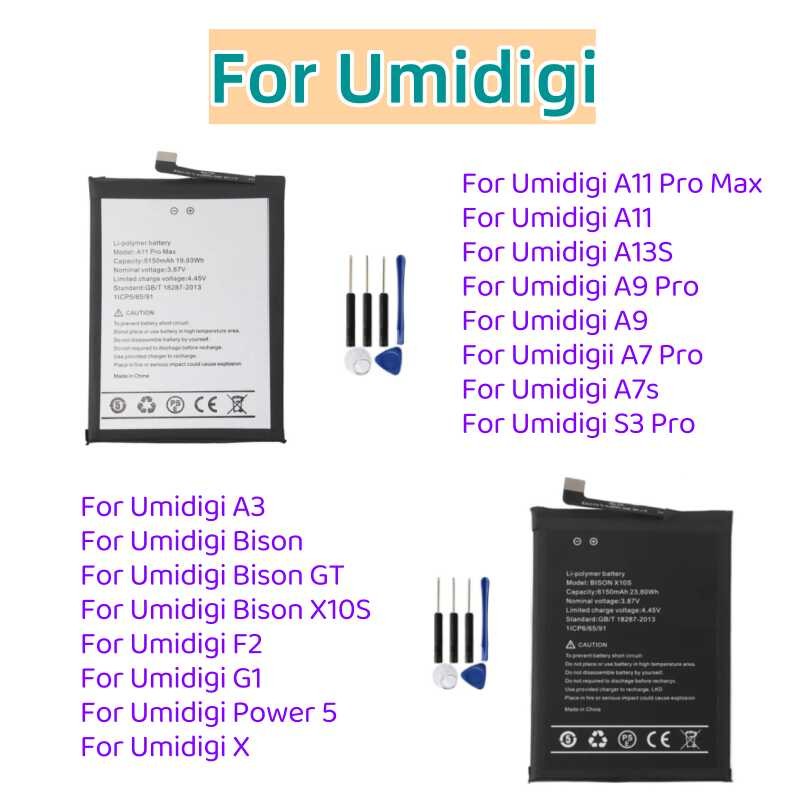 Battery 2024 2 C0 For UMI Umidigi A13s A11 Max A7 A7s A9 S3 Pro A3 ...