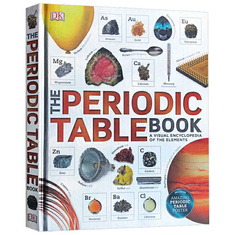DK元素周期表图解百科英文原版书籍The Periodic Table Book A Vi | Shopee Philippines