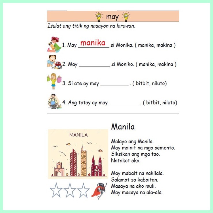 ♀ ♞,♘Gabay sa Pagbasa Marungko Booklet 1-5 Teach kids to read in ...