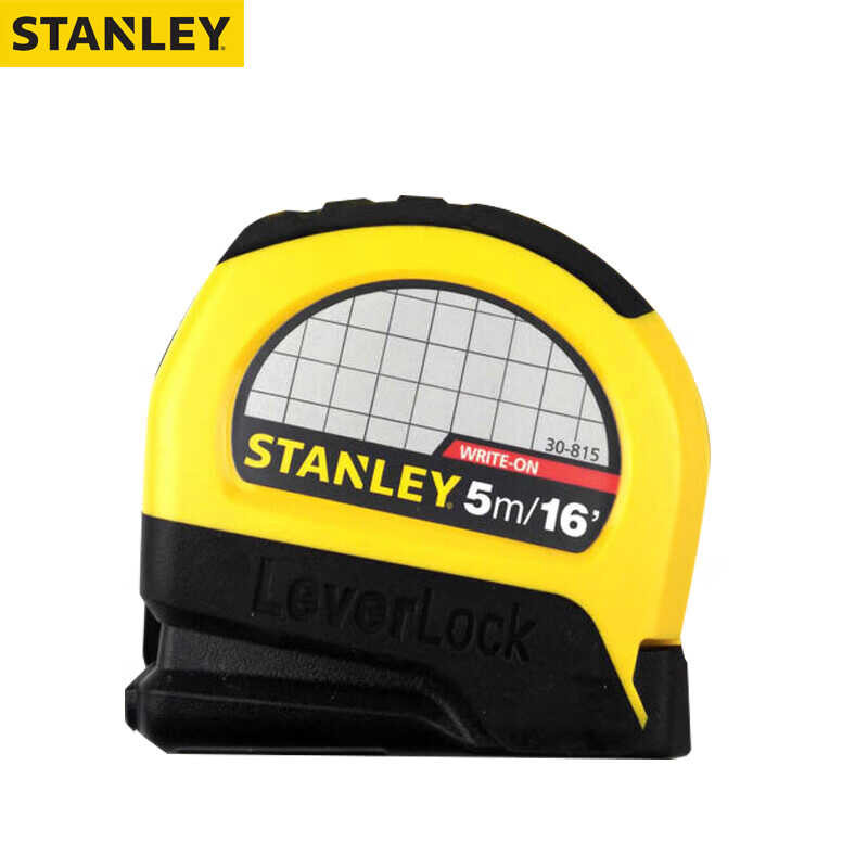 Self STANLEY LeverLock Metric English Tape Measure 5M 16Inch Double ...