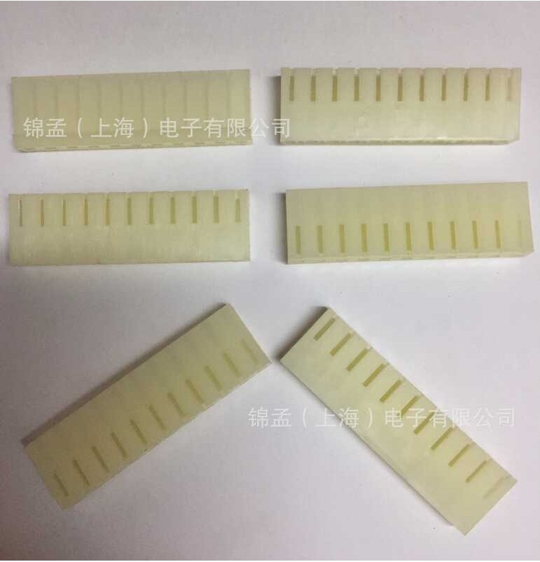 CH5.08 straight hole rubber shell 11P spacing 5.08MM strip connector ...