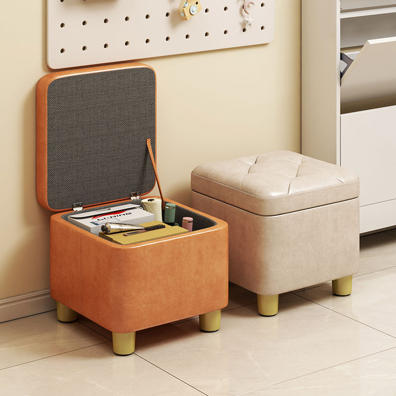 Shoe Changing Stool, Low Stool For Sitting At The Door, Living Room ...