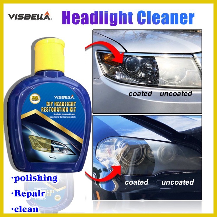 ஐ New in 1 second Headlight Cleaner Restorer Car Plastic Headlight ...