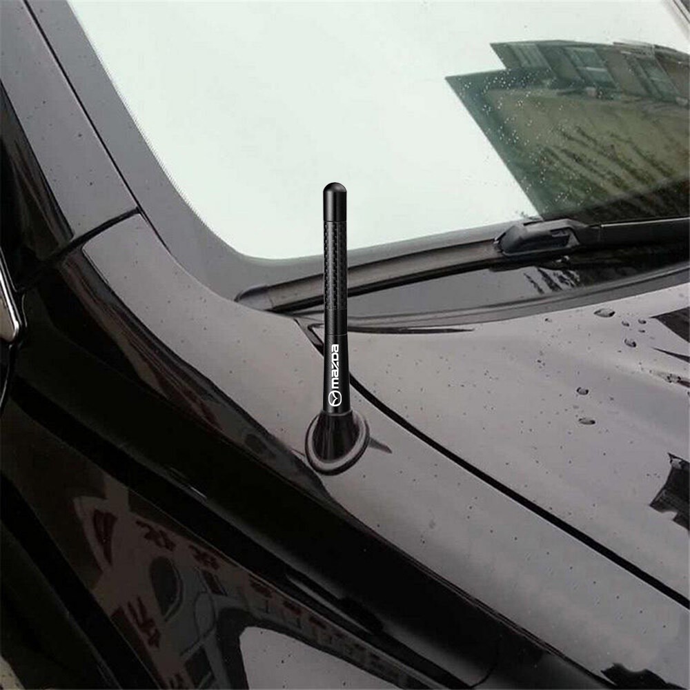 Roof Antenna Carbon Fiber Radio Antenna Suitable for Mazda 2 3 6 Atenza ...