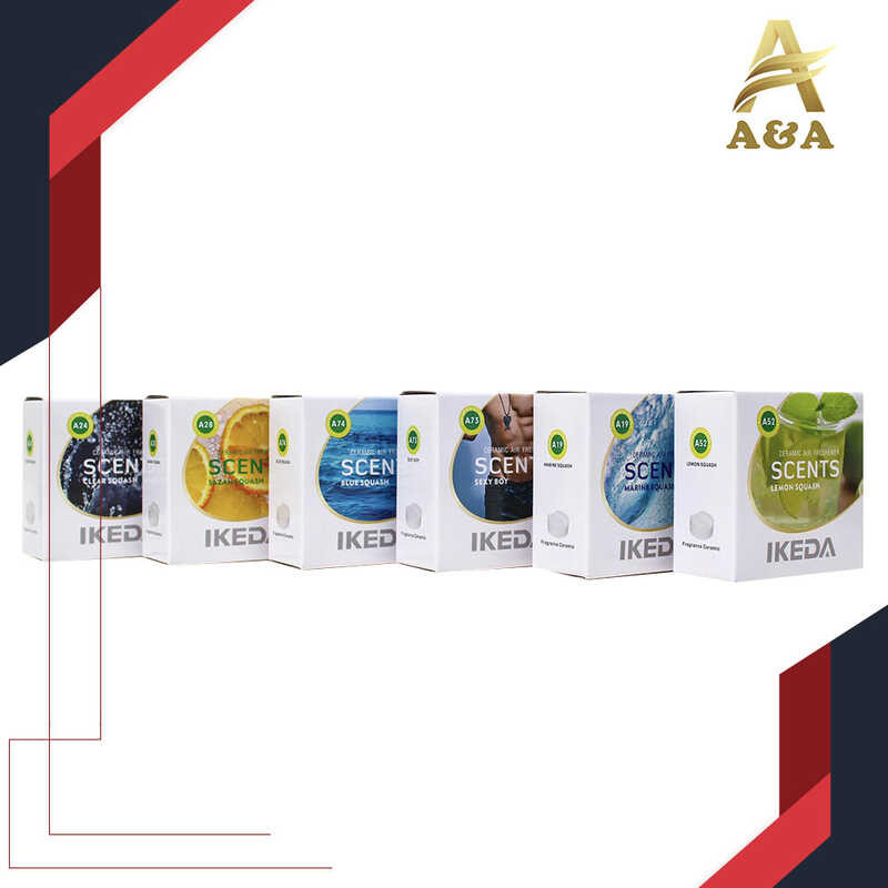 IKEDA AUTHENTIC AIRSPENCER CAR FRESHENER MARINE Squash/Lemon Squash ...