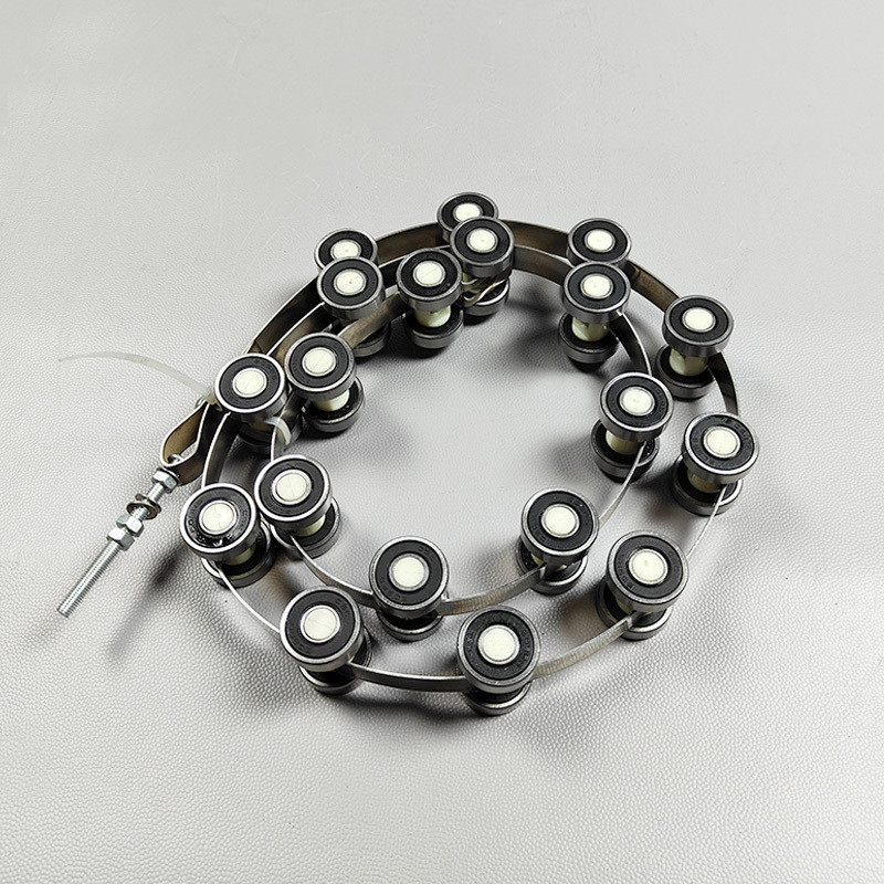 Escalator rotating chain handrail na may chain of stainless steel ...
