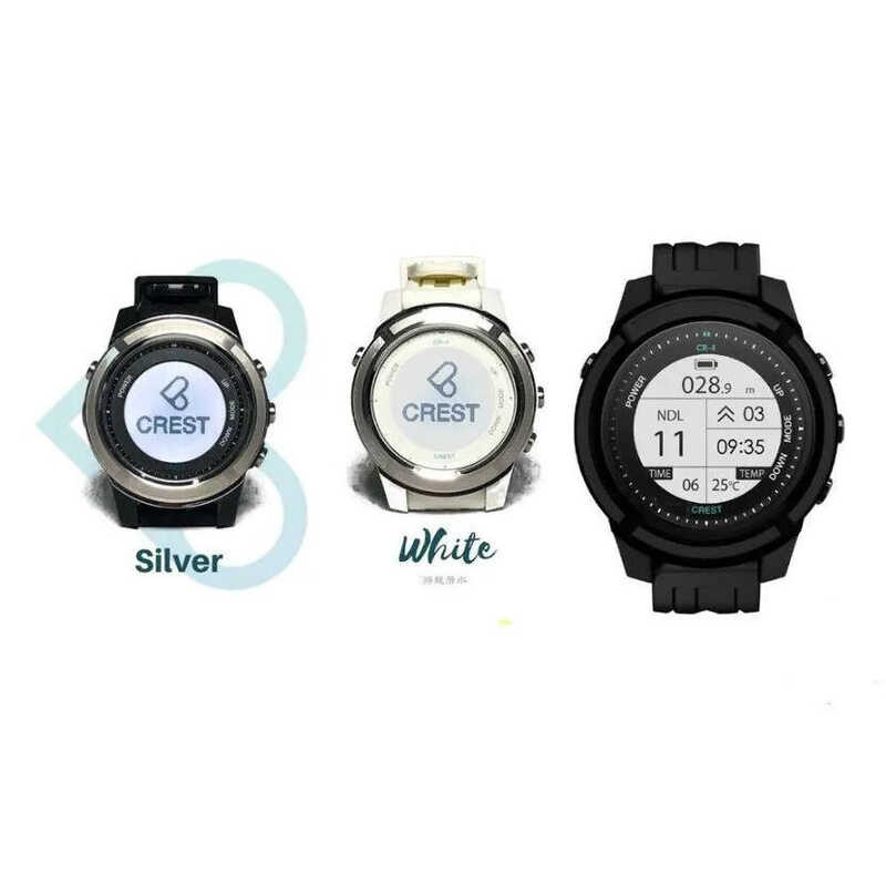 Crest Cr4 Scuba Diving Computer Freediving Nitrox Tech Gauge Smart Dive ...