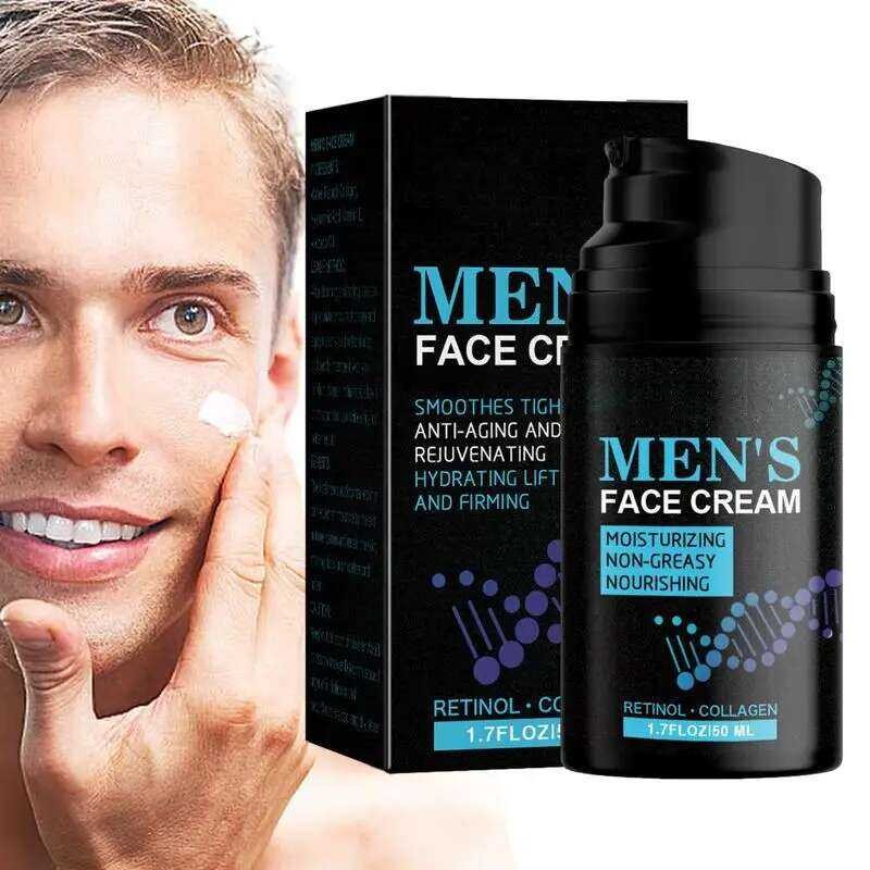 50Ml Face Cream Men Moisturizing Cream Men's Skin Tightening Cream Anti ...