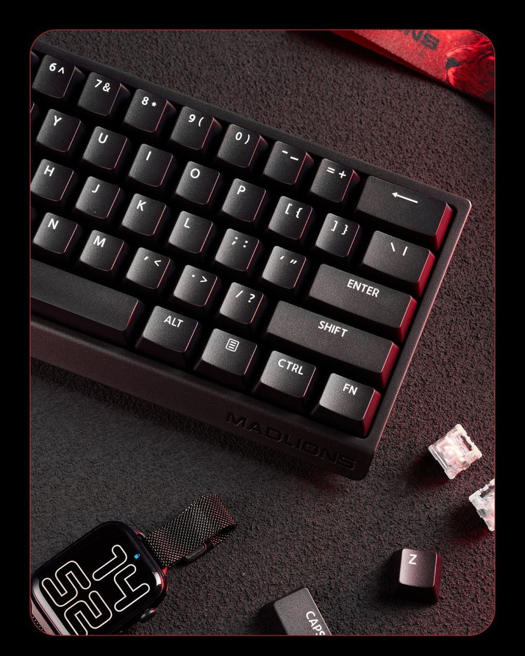 MADLIONS MAD 60/68 HE Gaming Magnetic Switch Keyboard 68Pro Full Key ...