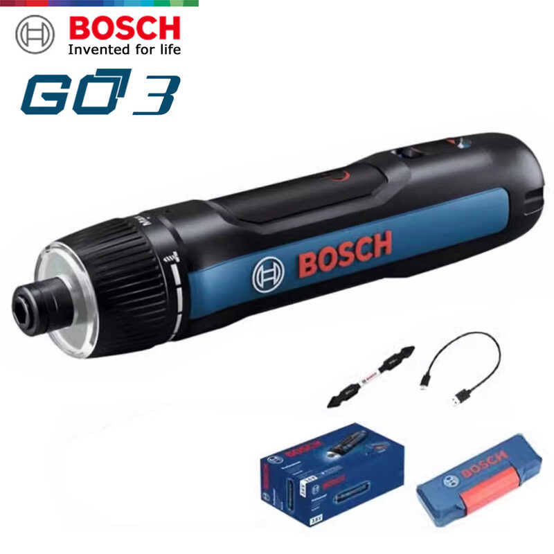 Bosch 2 40 GO 3 Electric Screwdriver 3.6V 5Nm Cordless Mini Hand Drill ...