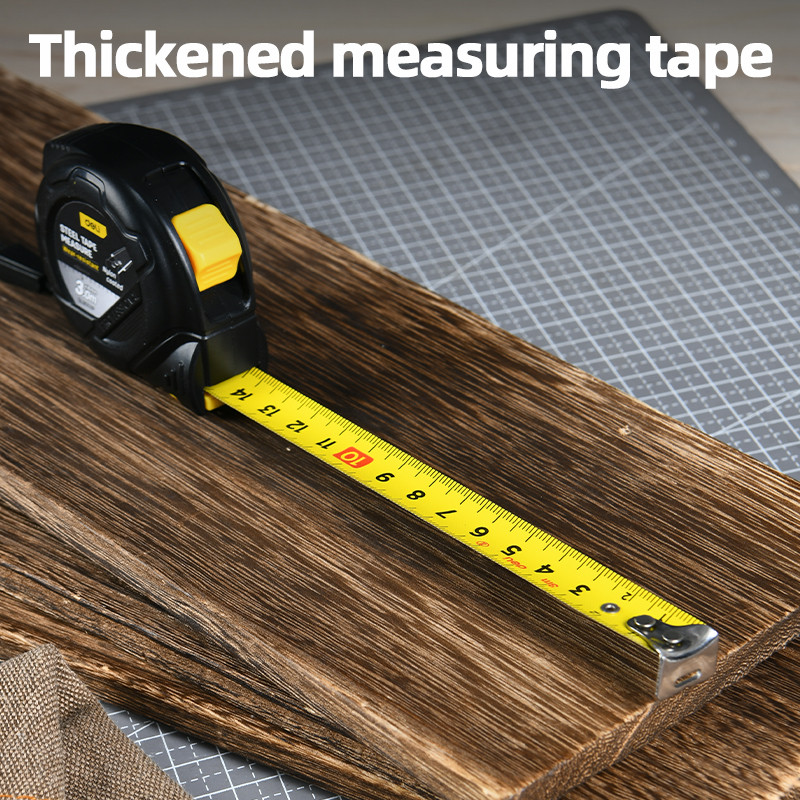 Deli Tools Measuring Tapes Professional Nylon Coating Metro Steel Heavy ...