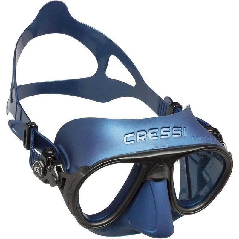 Cressi ☍ CALIBRO Ultra Low Volume Freediving Mask Tempered Glass 2 ...