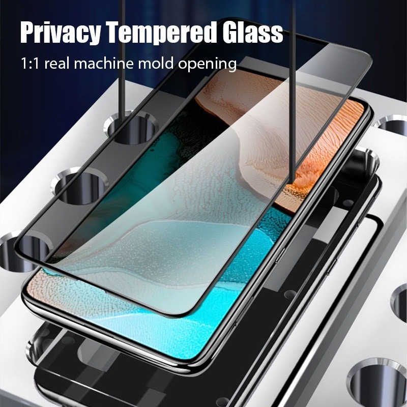 1-3Pcs Anti-Spy Privacy Tempered Glass Realme Note 60 50 C61 C63 C65 C67 C51 C53 C55 C11 C35 ...