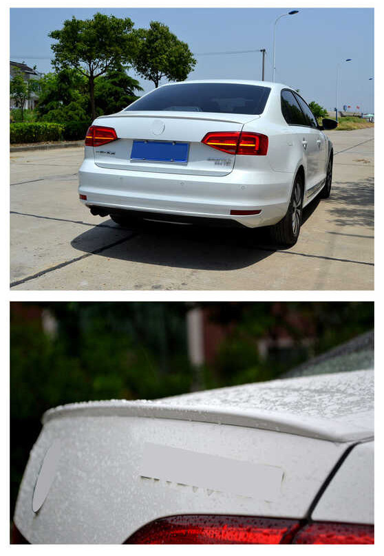 LY 2012-2018 Jetta-6 6 G Style ABS Painted Rear Trunk Lip Boot Wing ...