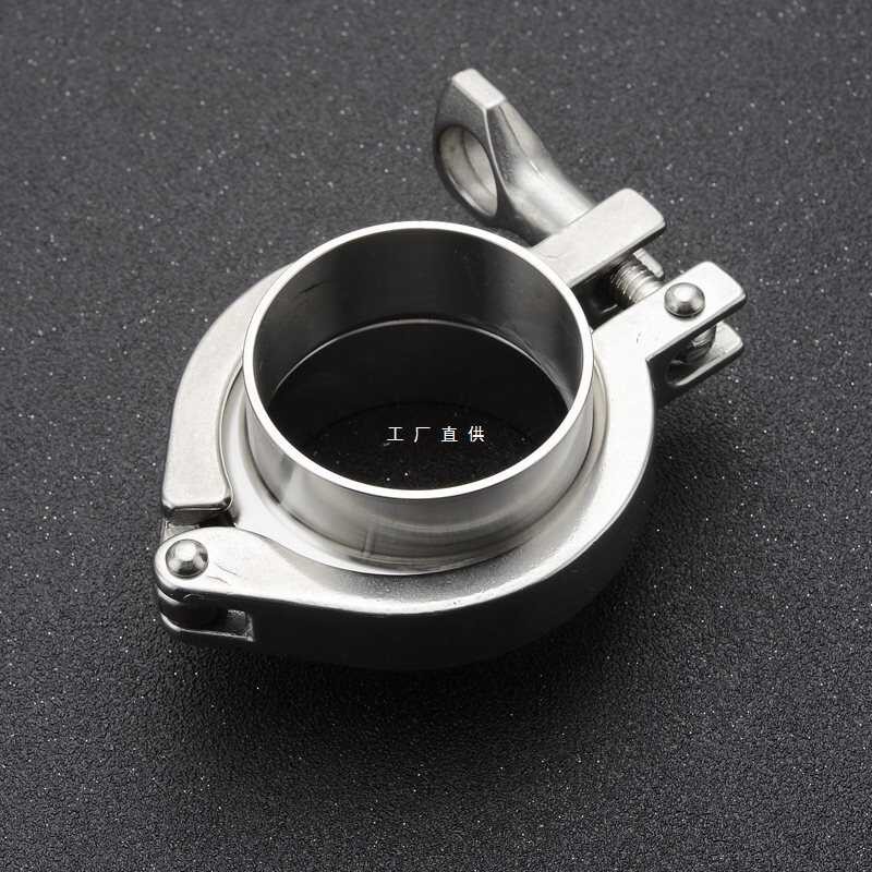 304/316 stainless steel sanitary grade clamp set, precision cast quick ...