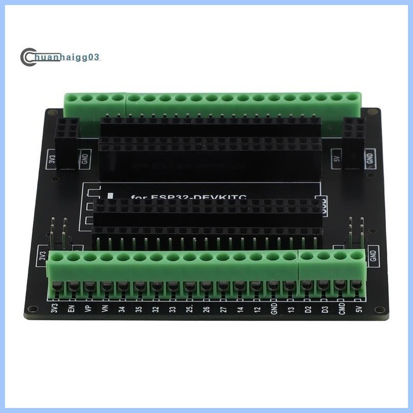 Esp32 Expanding Board Breakout Board For Esp Wroom 32 Esp32 Devkitc Gpio 1 Into 3 38pins Esp32