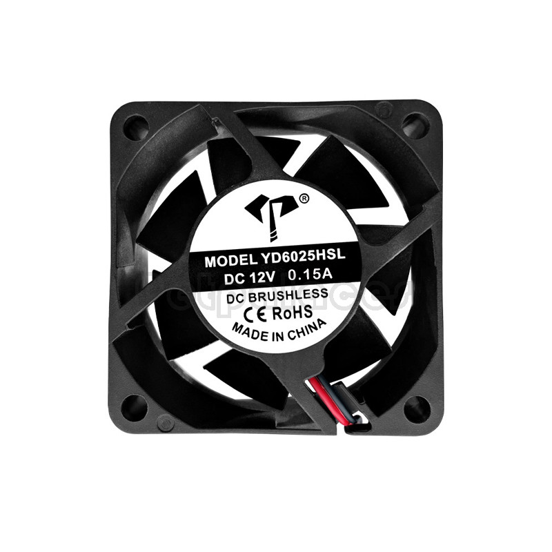 DC 12V 40x40mm Blower Cooling Fan Incubator Fan Strong Airflow Heavy ...