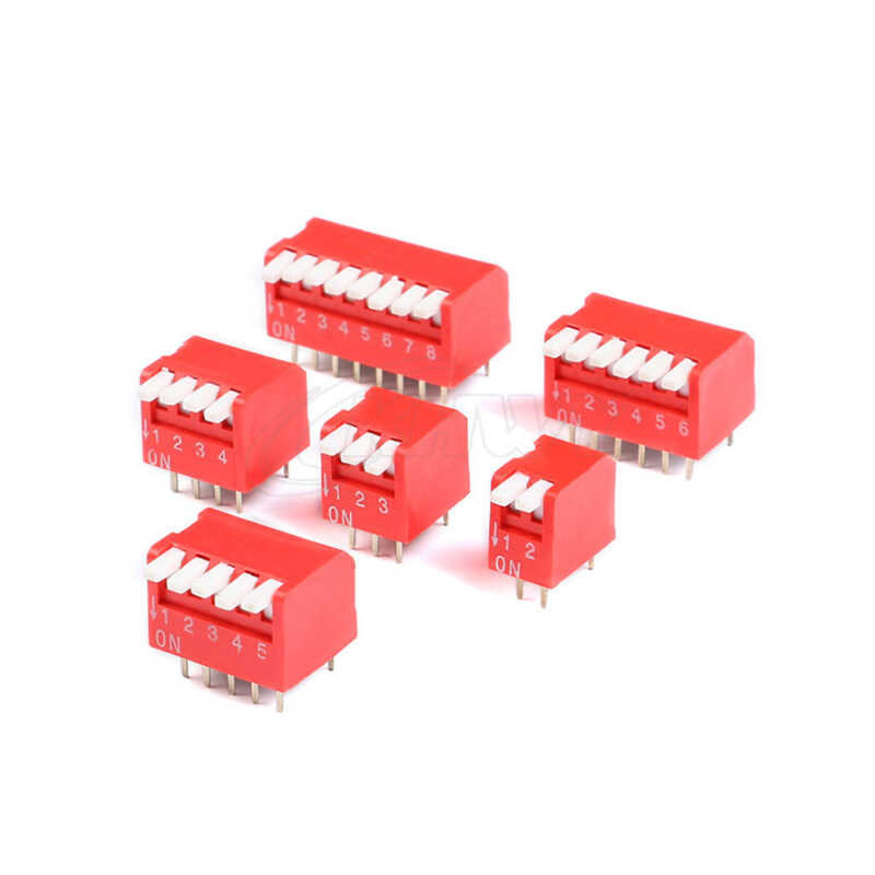 1/2/3/4/5/6/8/10/12P Posisyon 2.54Mm Tuwid Na Pagpasok Red Blue Side ...