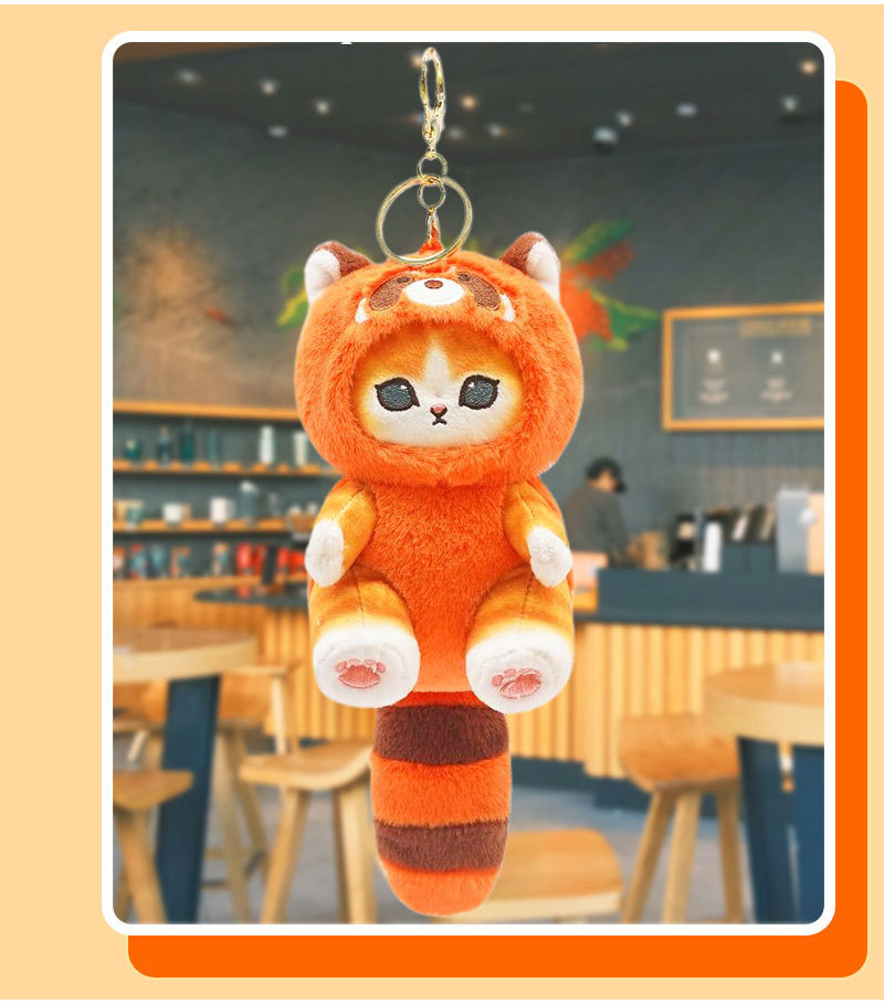 Mofusand Long Tailed Animals Series 13cm Pendant Plush Doll Cute Little ...