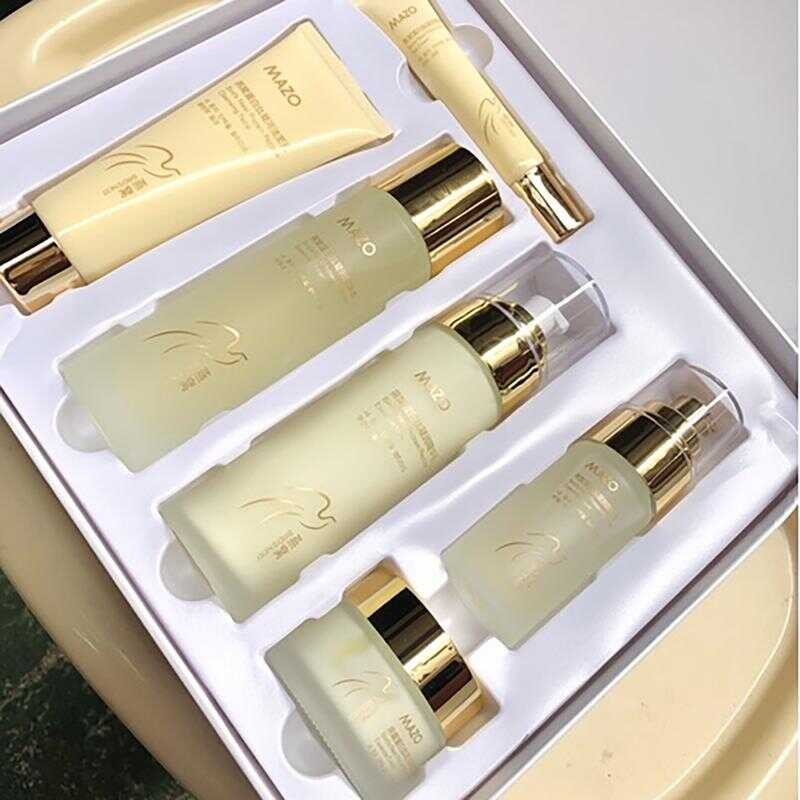 MAZO BIRDSNEST COLLAGEN Skin Care Set 6 In 1 Facial Serum Set Firm Skin ...
