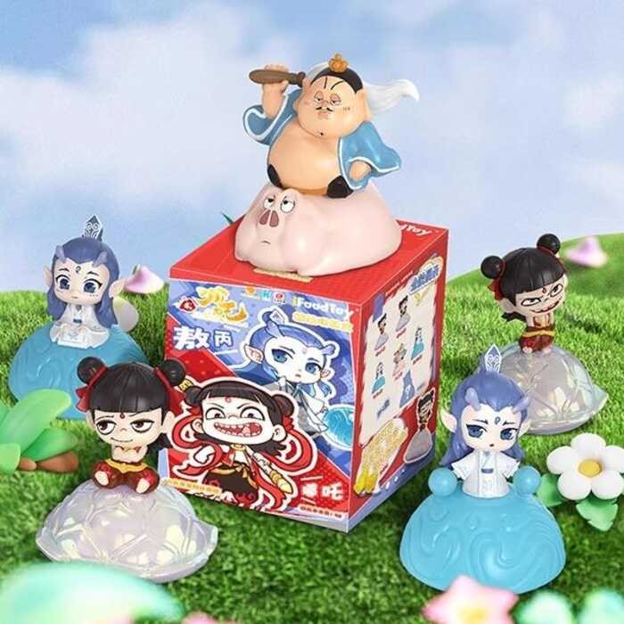 The famous Internet model Bing, Ao Guang, Ne Zha, the young demon world ...