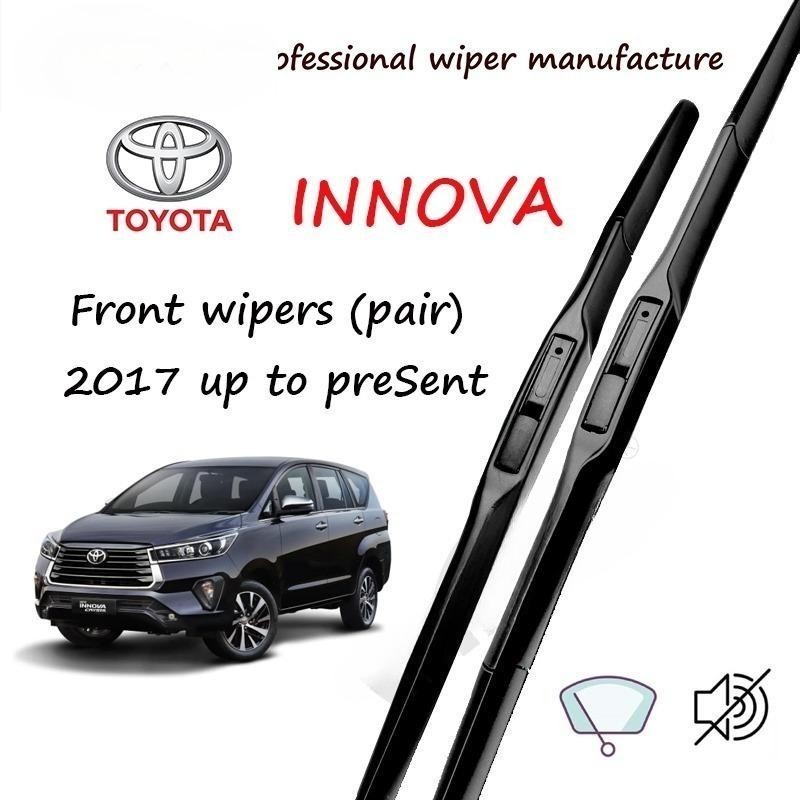 Hybrid Toyota INNOVA Wiper Blade 16+26 Set/Pair Front JAPAN Quality for ...