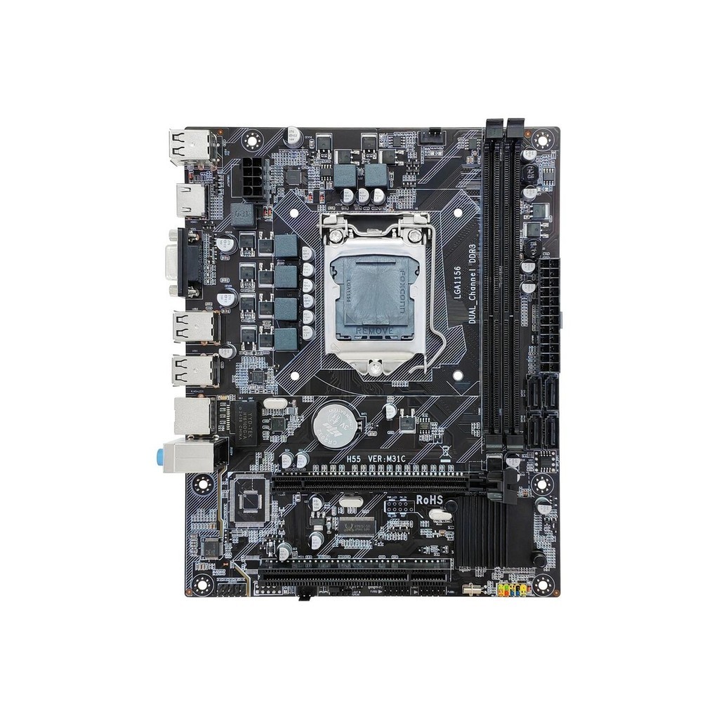 DDR3 H55 1156 pin motoard I3 530 I5 760 i7 870 CPU set with HDMI ...