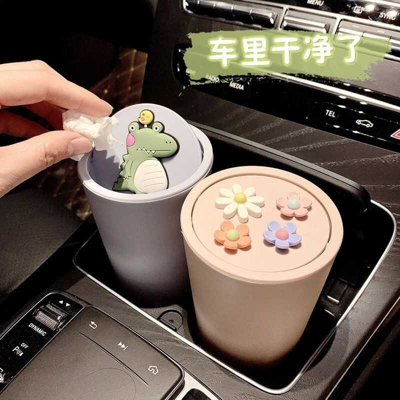 Mini-storage sa may cup holder basurahan kahon maganda malikhaing ...