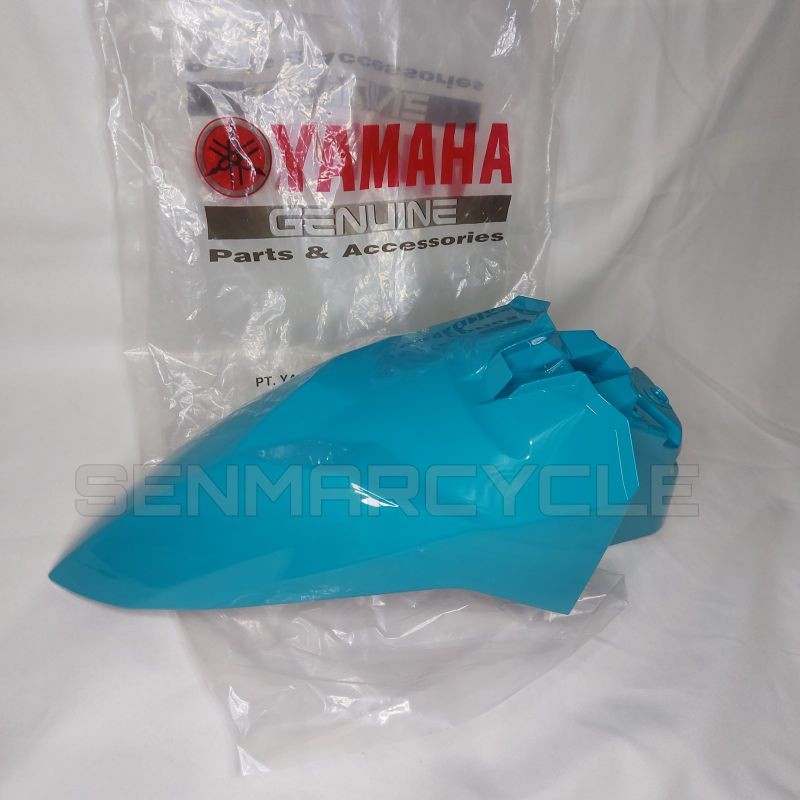 FRONT FENDER CYAN BLUE MIO I 125 / M3 (ORIGINAL YAMAHA) | Shopee ...