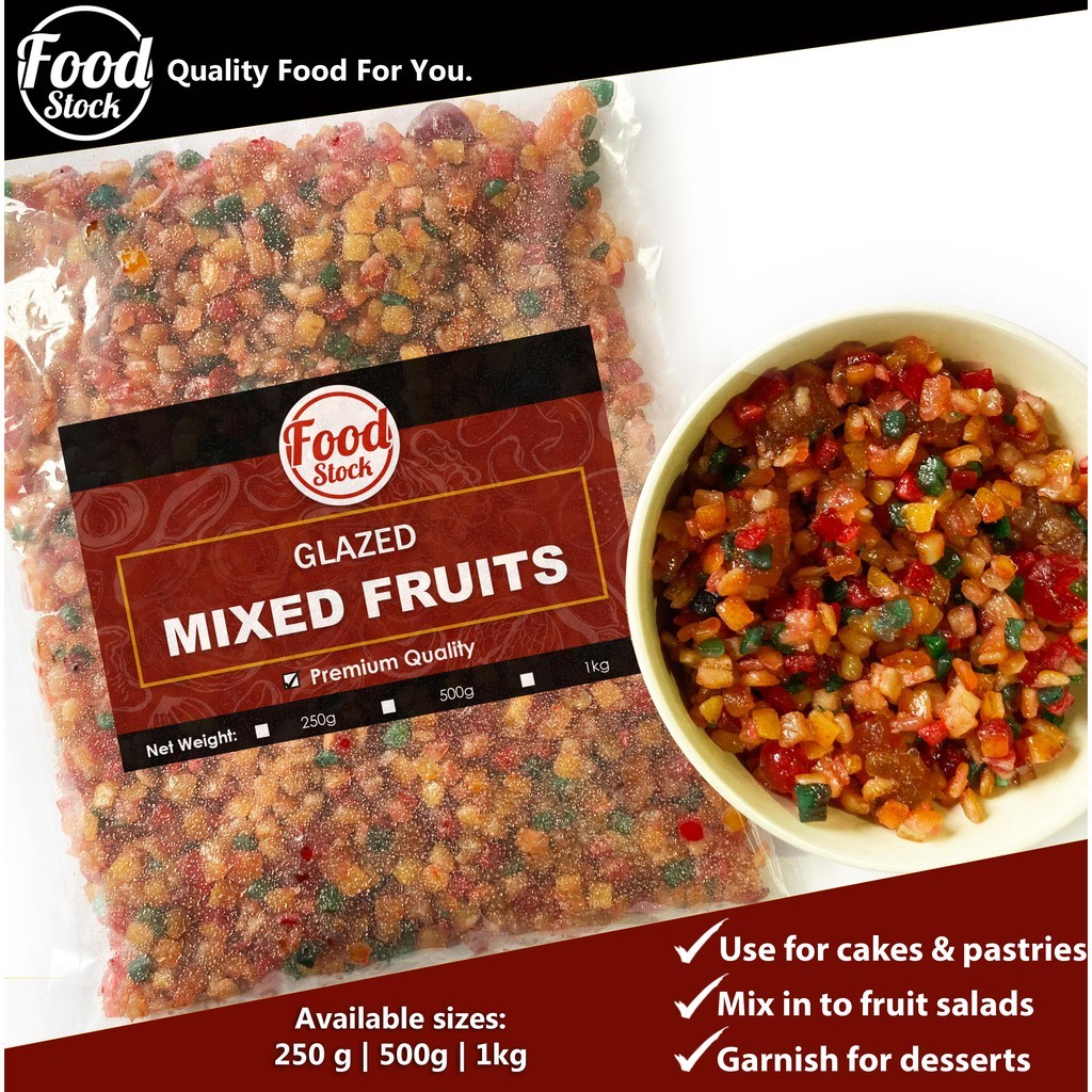 Glazed Mixed Fruits (250g, 500g, 1kg) | Shopee Philippines