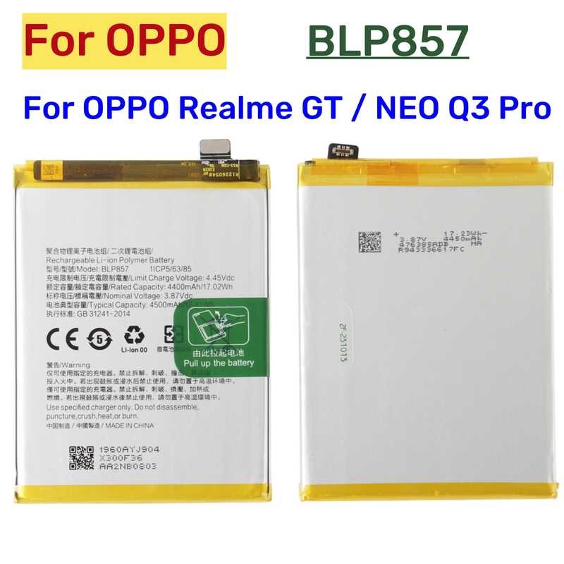 Blp857 4500Mah Replacement For OPPO Realme GT NEO Q3 Pro Rmx3031 Mobile ...