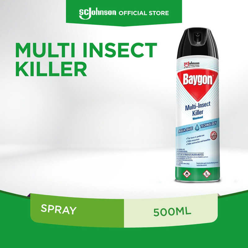 Multi Baygon Insect Killer Based on Water - 500 ml | Shopee Philippines