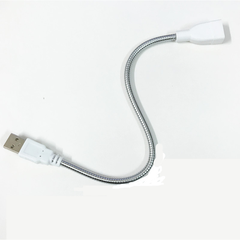 in stock Usb Metal Hose LED Light Extension Cord USB Lamp Holder Male ...