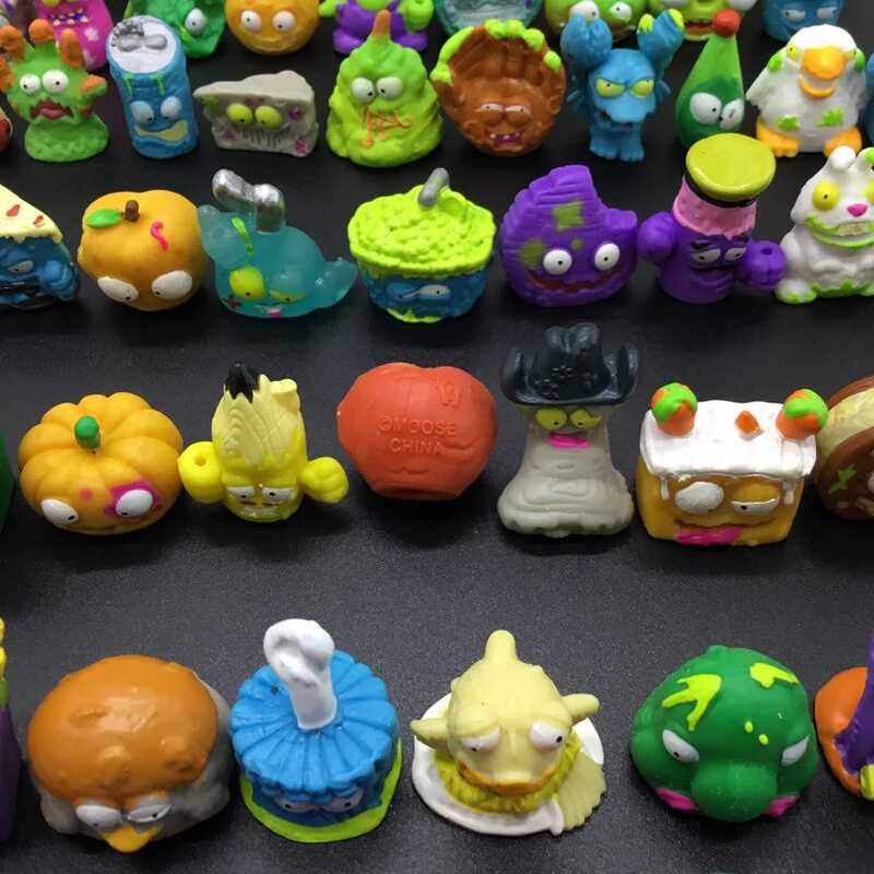 20-100Pcs Zomgs Trash Dolls Action Figures 2-3Cm Grossery Gang Garbage ...