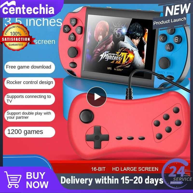 X7s Portable Retro Av Out Tv Console Large Screen Game hine For Kids ...