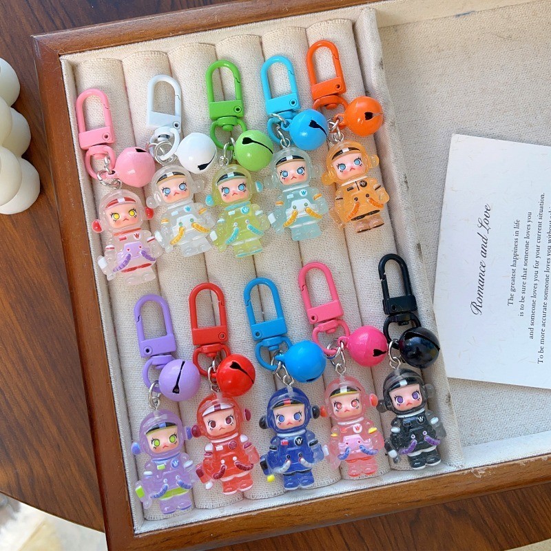 [Wholesale] Cute Doll Keychain Anime Figure Astronaut Key Ring Bag ...