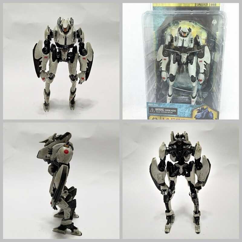 04 Pacific Rim 2 NECA Invisible Ronin Mech Robot Mobile Doll Model Box ...