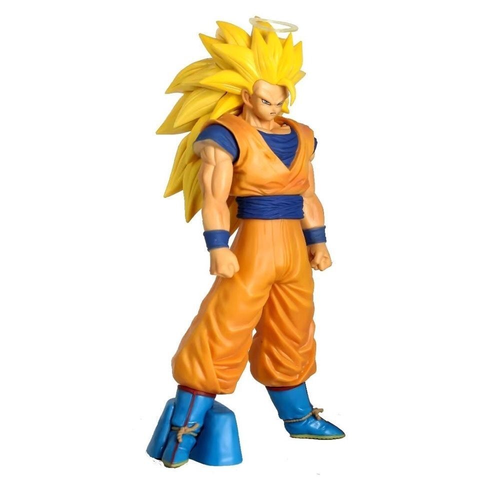 1B Anime Super Saiyan Transforms Into Super Three Goku Standing Model ...