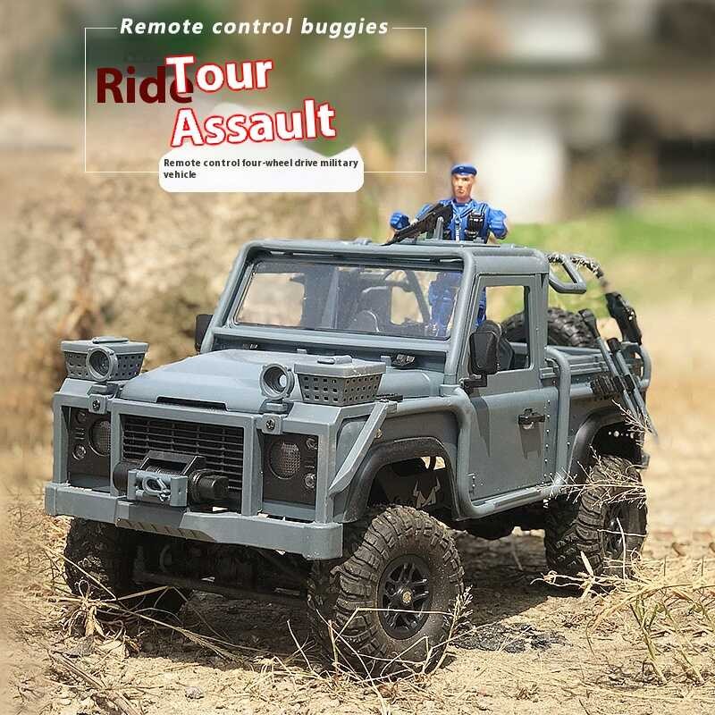 MN-96 1/12 rc car off road 4x4 Military model vehicle with puppet ...