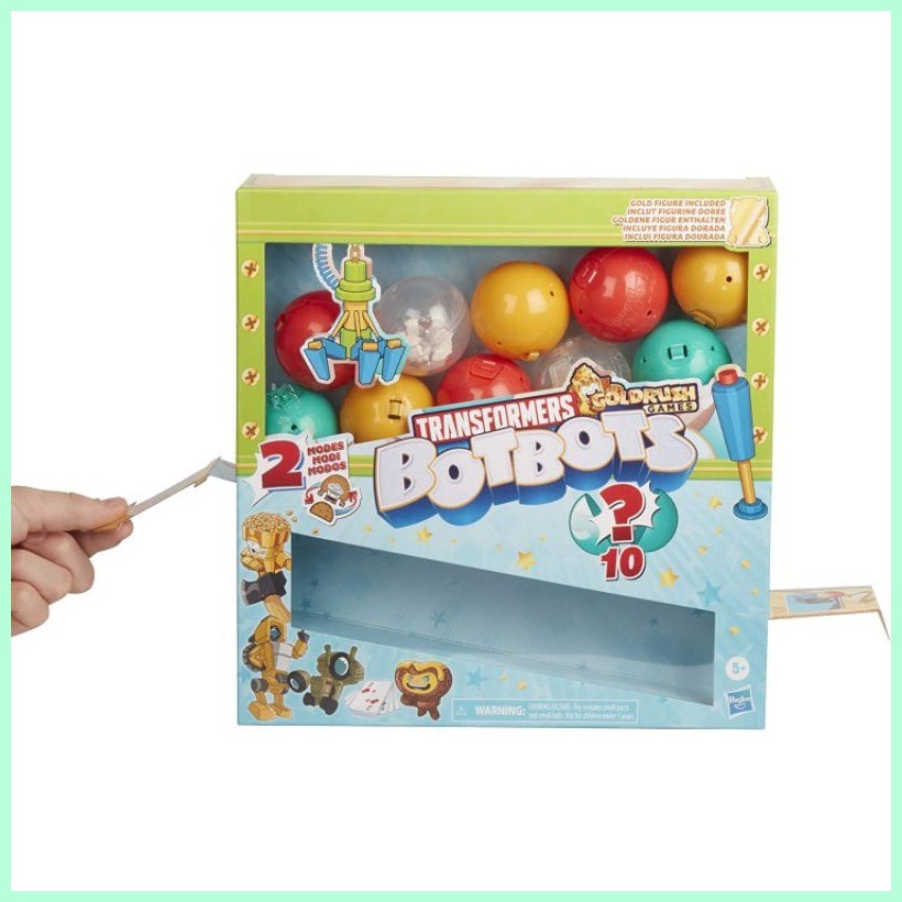 ♠ ♞Hasbro Transformers BotBots Gold Rush Games: Claw Machine- 5 Figures ...