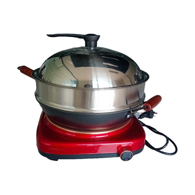 Induction Cooker Complete Set With Pot Cooking Commercial 3500W ...