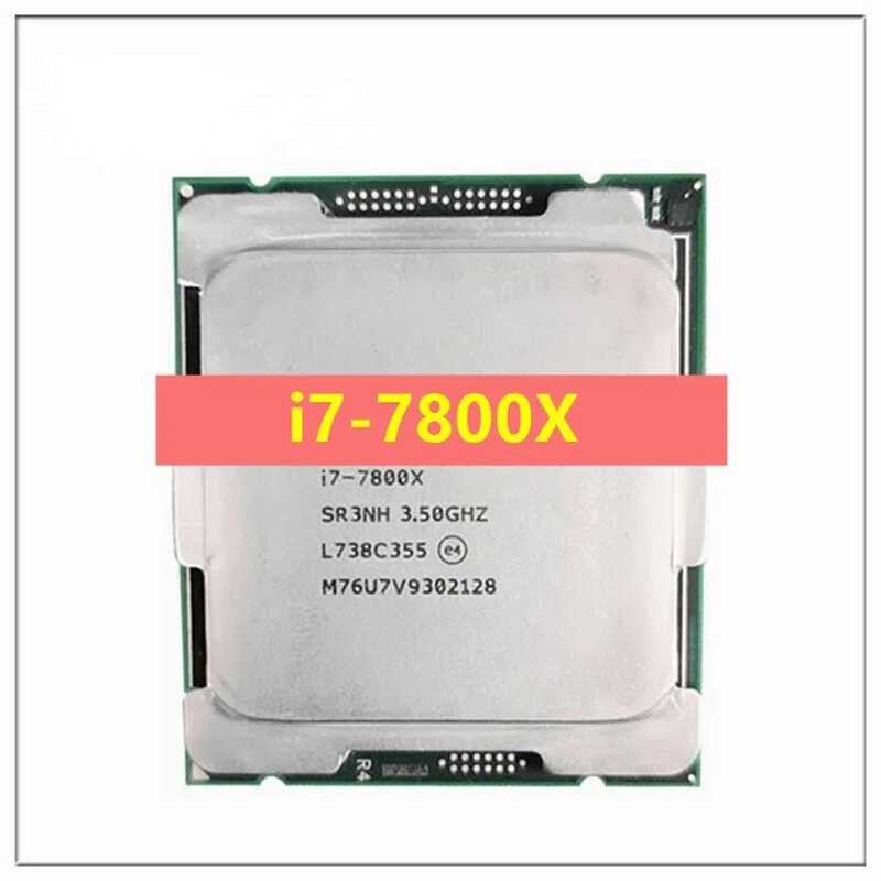 I7-7800X Core CPU 14 nm 6-Cores 12-Threads 3.5GHz 8.25MB TDP 140W I7 ...