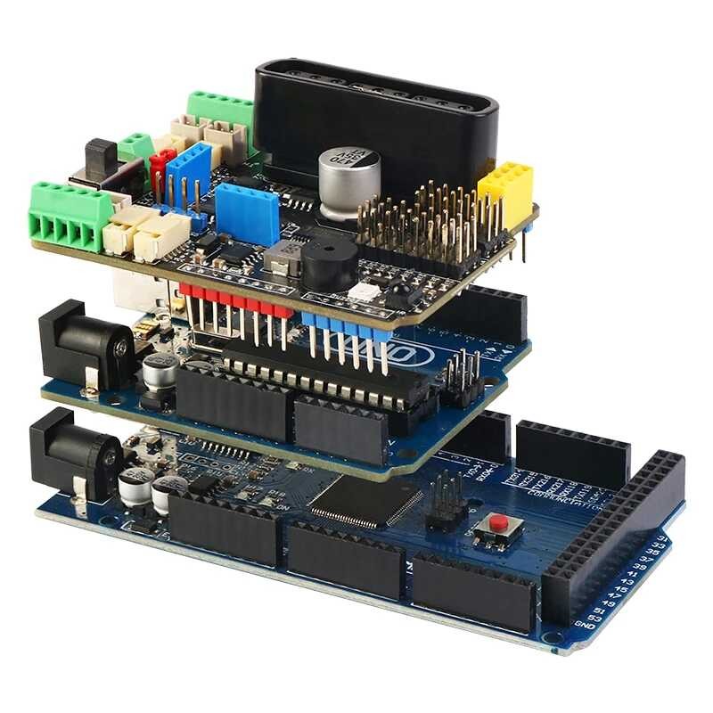 For Emakefun Arduino UNO Mega2560 R3 Expansion Board 6~35V With 4 ...