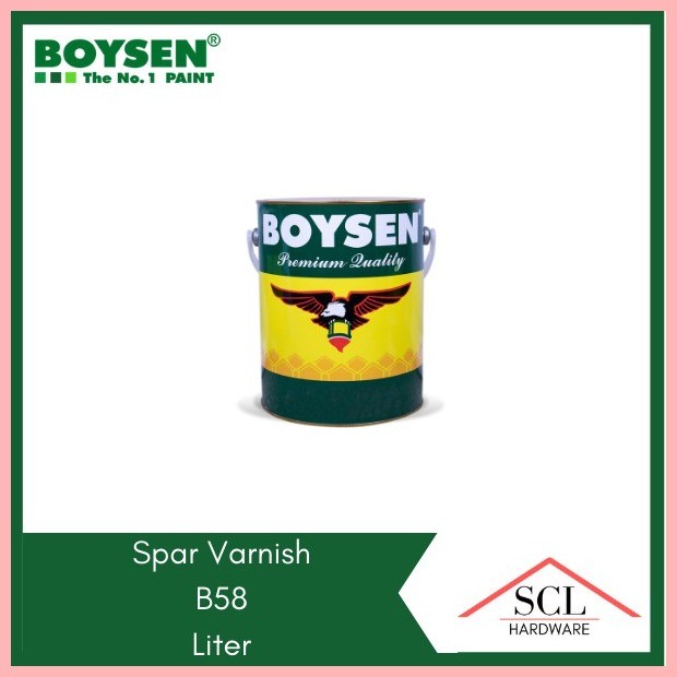 BOYSEN Spar Varnish B-58 Liter | Shopee Philippines
