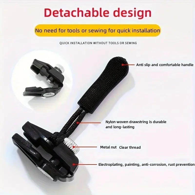 10/20PCS Zipper Repair Kit - Universal Instant Zipper - Repair ...