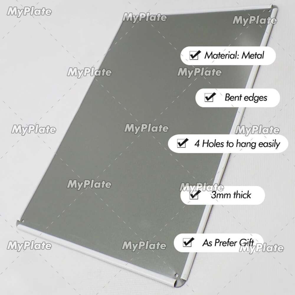 Name Personalized Custom nse Plate Metal Message Tin Sign Parking ...