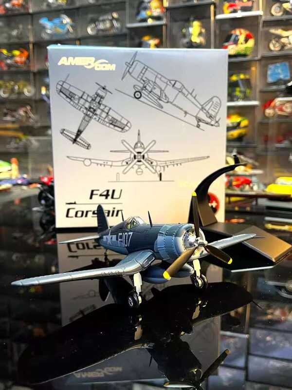 72 1: Alloy Aircraft Model World War Ii, American F4u Pirate Jet ...