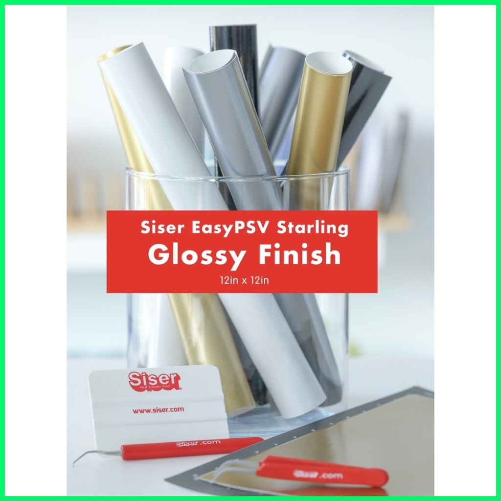 Siser EasyPSV® Starling Adhesive Vinyl | DIY Glossy Stickers for ...