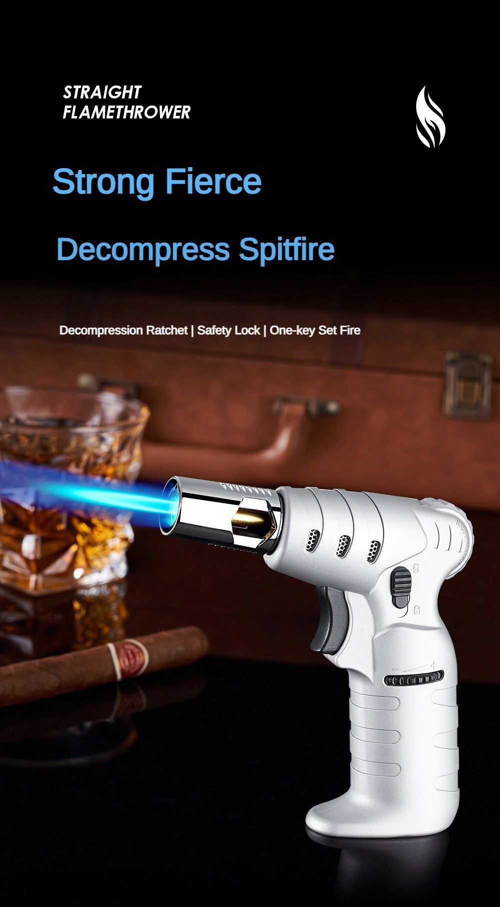 New Kitchen tools Handheld Torch butane heavy dutyFor Barbecue Torch ...